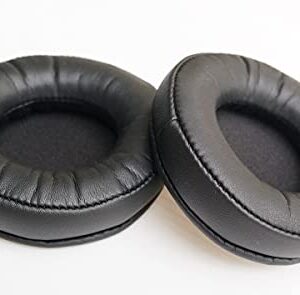 Replacement Earpads Compatible with Pioneer Pro DJ HDJ-700-K HDJ700 Headphone,Earmuffs Repair Parts (Black 1 Pair)