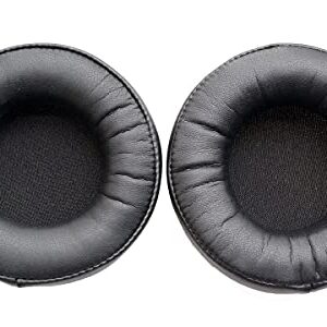 Replacement Earpads Compatible with Pioneer Pro DJ HDJ-700-K HDJ700 Headphone,Earmuffs Repair Parts (Black 1 Pair)