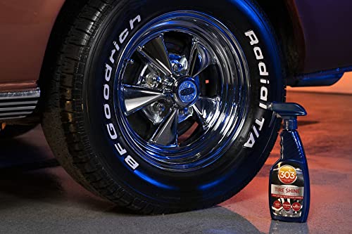 303 High Gloss Tire Shine & Protectant - Long-Lasting, Water-Based Formula - Superior UV Protection - No Harmful Silicones - Prevents Cracking - 16 fl. oz. (30395CSR) Packaging May Vary