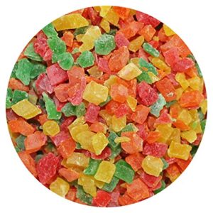 island blend treat (3 lb.) - healthy natural dried diced fruit treat - pineapple & papaya - sugar gliders, rats, chinchillas, ferrets, parrots, hamsters, squirrels, hedgehogs, guinea pigs & small pets