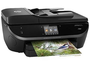 hp officejet 8040 e-all-in-one printer with neat organizer and mobile printing (renewed)