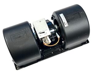 spal usa 30006707 double wheel 12 volt blower 017-a40-22