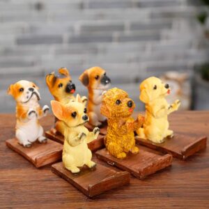 Puppy Dog Cell Phone Stands Pet Smartphone Holder for Desk Golden Retriever