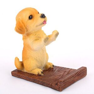 Puppy Dog Cell Phone Stands Pet Smartphone Holder for Desk Golden Retriever