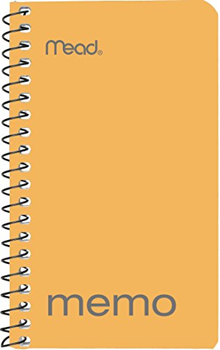 Mead Small Notebook, 24 Pack of pocket notebook 3x5 " College Ruled Small Memo Pad Wirebound 60 Sheets, Pastel Colors of Mini Notebook in Bulk pack