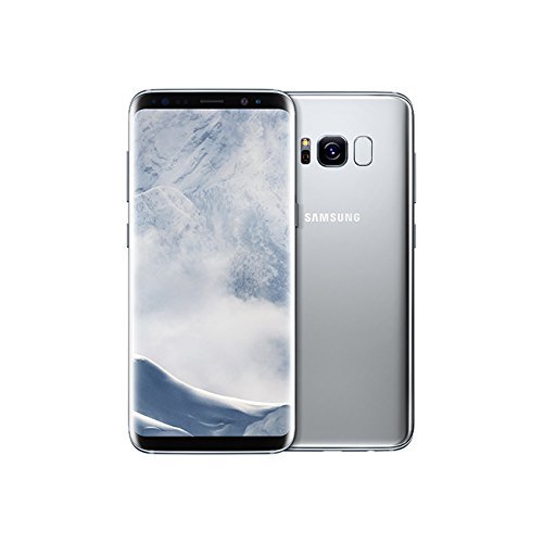 Samsung Galaxy S8, 64GB, Arctic Silver - For AT&T (Renewed)