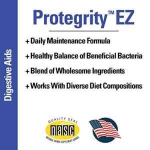 Vet Classics Protegrity EZ Probiotic Health Supplements for Dogs, Cats – Dog Digestive Support, Pet Gastrointestinal Health, Cat Stomach, Intestinal Balance – Pet Enzymes – 120 Soft Chews