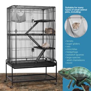 Prevue Pet Products 484 Deluxe Critter Cage, Dark Gray