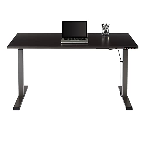 Realspace® Magellan Performance Electric Height-Adjustable Standing Desk, 60" W, Espresso