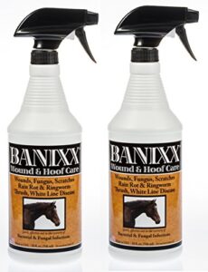 (2 pack) banixx wound and hoof care 32-ounces each