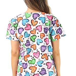 Just Love Women's Scrub Tops Scrubs 216V-28-1X