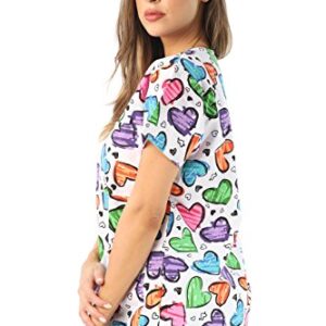 Just Love Women's Scrub Tops Scrubs 216V-28-1X