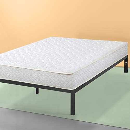 Zinus Set, Full 8 Inch Spring Mattress and Mia Platform Bed Frame / Mattress Foundation