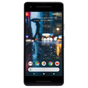 google pixel 2 64gb unlocked gsm/cdma 4g lte octa-core phone w/ 12.2mp camera - just black