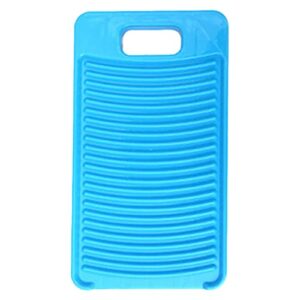 maoye plastic mini washboard washing board for kids shirts clean laundry lime (blue)