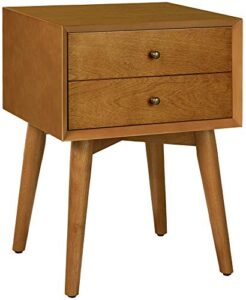 crosley furniture landon night stand, acorn