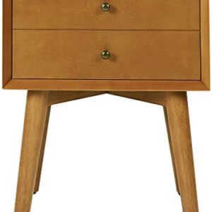 Crosley Furniture Landon Night Stand, Acorn