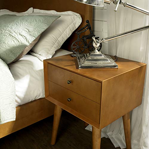 Crosley Furniture Landon Night Stand, Acorn