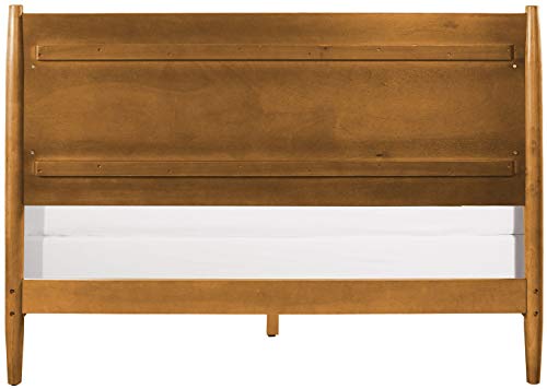 Crosley Furniture KF725001AC Landon Platform Bed and Headboard, Queen, Acorn