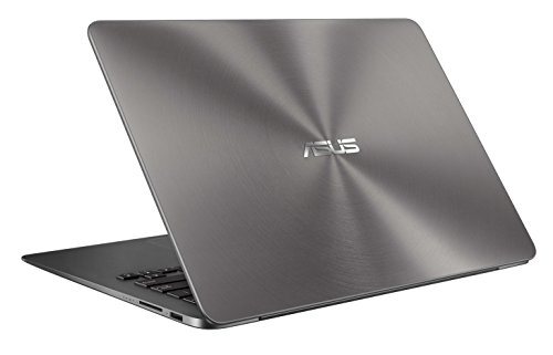 ASUS ZenBook 14 Thin and Light Laptop - 14” Full HD WideView, 8th gen Core i7-8550U Processor, 16GB DDR3, 512GB SSD, Backlit KB, Fingerprint Reader, Grey, Windows 10 Home - UX430UA-DH74