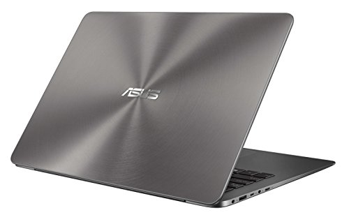 ASUS ZenBook 14 Thin and Light Laptop - 14” Full HD WideView, 8th gen Core i7-8550U Processor, 16GB DDR3, 512GB SSD, Backlit KB, Fingerprint Reader, Grey, Windows 10 Home - UX430UA-DH74