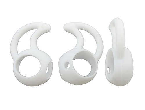 Zotech Replacement Covers and Hooks for Apple Airpods and EarPods 3 Pairs (White)