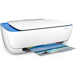 HP DeskJet 3630 Series All in One Wireless Printer (Renewed) (Blue)