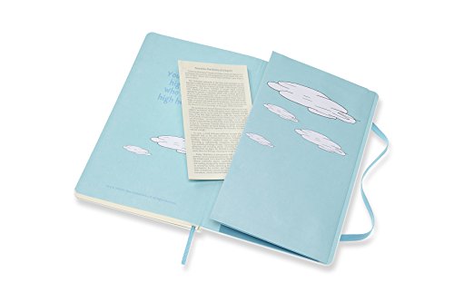 Moleskine Limited Edition Dr. Seuss Notebook, Hard Cover, Large (5" x 8.25") Ruled/Lined, White, 240 Pages