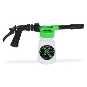 liquid x foam wash gun - car washing made simple! - works with regular garden hose (foam gun)