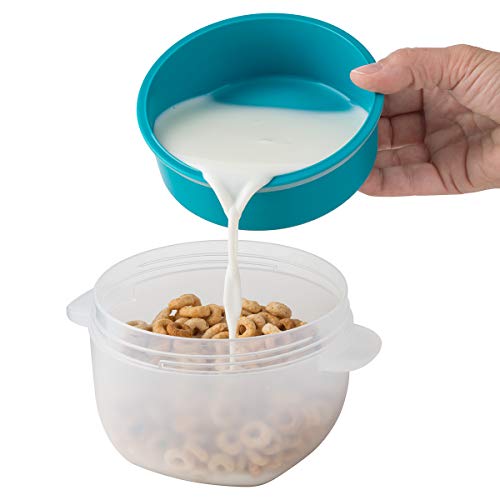 Trudeau Milk Cereal Container, 1 EA, Tropical