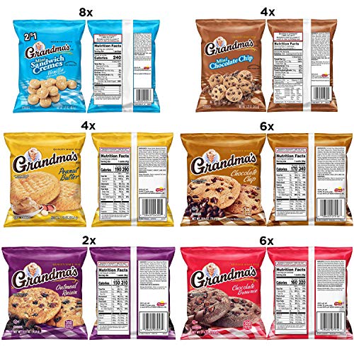 Grandma's Cookies Variety Pack of 30