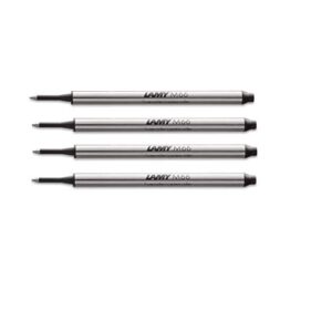 lamy m66 rollerball refill black x 4