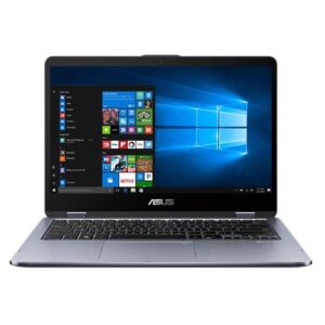 asus vivobook flip 14" tp410ua-dh54t 2-in-1 1080p touchscreen laptop, intel core i5-8250u, 8gb ddr4 ram, 256gb ssd, windows 10 home, included stylus