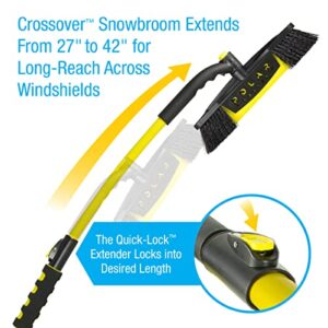 SubZero 14170 42" Ultimate Polar Vortex Crossover Snowbroom with Pivoting Head and Integrated Scraper