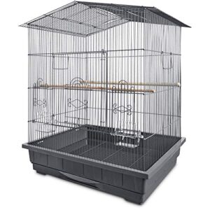 you & me gable playtop parrot habitat, 24.75" l x 20.75" w x 32" h