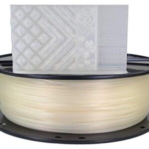 3D-Fuel 3D Filament High Temp Tough Pro PLA+ Natural, 1.75mm, 1 kg +/- 0.02mm Tolerance, Made in USA, Easy to Print and Works with Most 3D Printer Brands