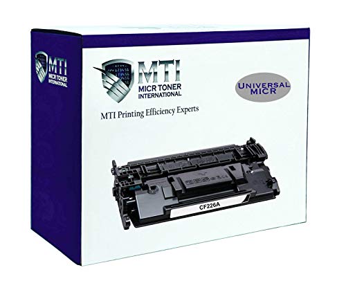 MICR Toner International Compatible Universal Magnetic Ink Cartridge Replacement for HP CF226A 26A LaserJet M402 M426 MFP