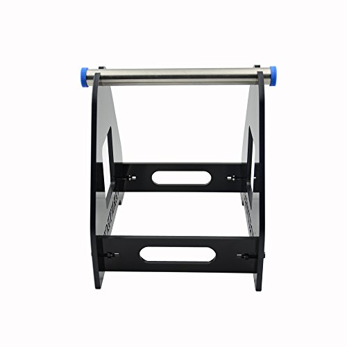 Iverntech 1 Spool Acrylic 3D Printer Filament Holder Mount Rack for PLA, ABS, Wood, TPU, Nylon, Flexible Materials