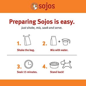 Sojos Complete Turkey & Salmon Recipe Senior Grain-Free Freeze-Dried Raw Dog Food, 7 Pound Bag