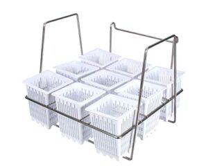 pitco b9010006-c set ind serv baskets with rack