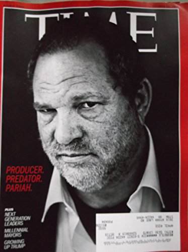 Time Magazine October 23 2017 Harvey Weinstein on the Cover Producer, Predato ,Pariah