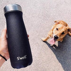 S'well Stainless Steel Traveler-20 Fl Oz-Onyx Triple-Layered Vacuum-Insulated Travel Mug Keeps Coffee, Tea and Drinks Cold for 36 Hours and Hot for 15-BPA-Free Water Bottle, 20 oz