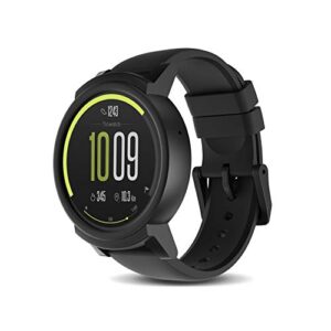 ticwatch e most comfortable smartwatch-shadow,1.4 inch oled display, android wear 2.0,compatible with ios and android, google assistant