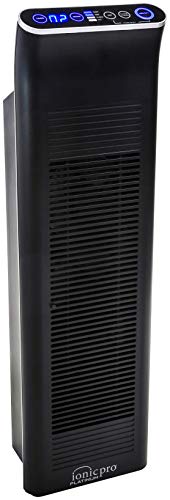 Envion by Boneco - Ionic Pro Platinum - Negative Ion Air Purifier Tower - Truly Silent Operation – High Performing Unique No Filter Design - Removes Odors, Smoke, Mold, Pet Dander - 500 Sq Ft Capacity