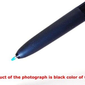 Signo RT1 Retractable Gel Ink Pen, Ultra Micro Point 0.28mm, Rubber Grip, Black Ink, 5-Pack, Sticky notes Value Set