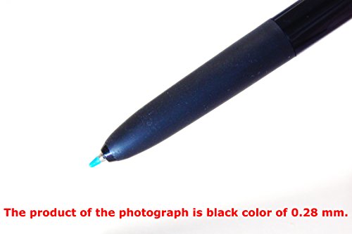 Signo RT1 Retractable Gel Ink Pen, Ultra Micro Point 0.28mm, Rubber Grip, Black Ink, 5-Pack, Sticky notes Value Set