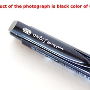 Signo RT1 Retractable Gel Ink Pen, Ultra Micro Point 0.28mm, Rubber Grip, Black Ink, 5-Pack, Sticky notes Value Set