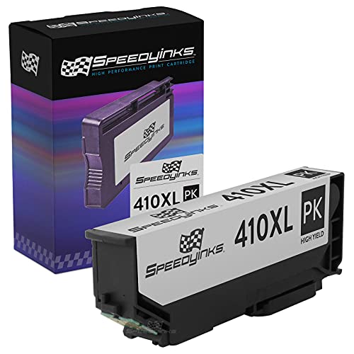 Speedy Inks Remanufactured Ink Cartridge Replacement for Epson 410XL High Yield (Photo Black)