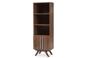 baxton studio ashanti wood bookcase