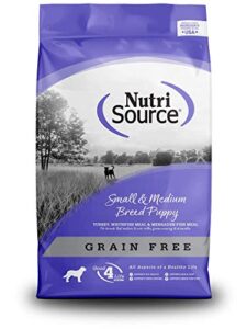 nutrisource grain free ( turkey ) small medium puppy 5lb